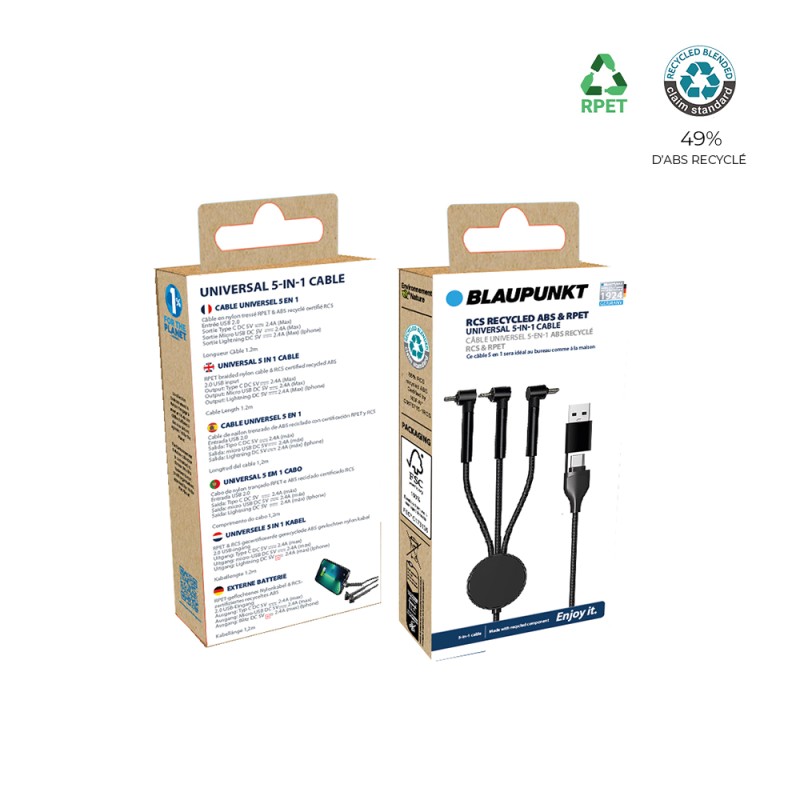 Câble recyclé RCS - BLAUPUNKT
